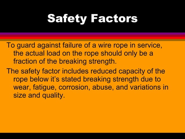 Safe Rigging Training | PPT
