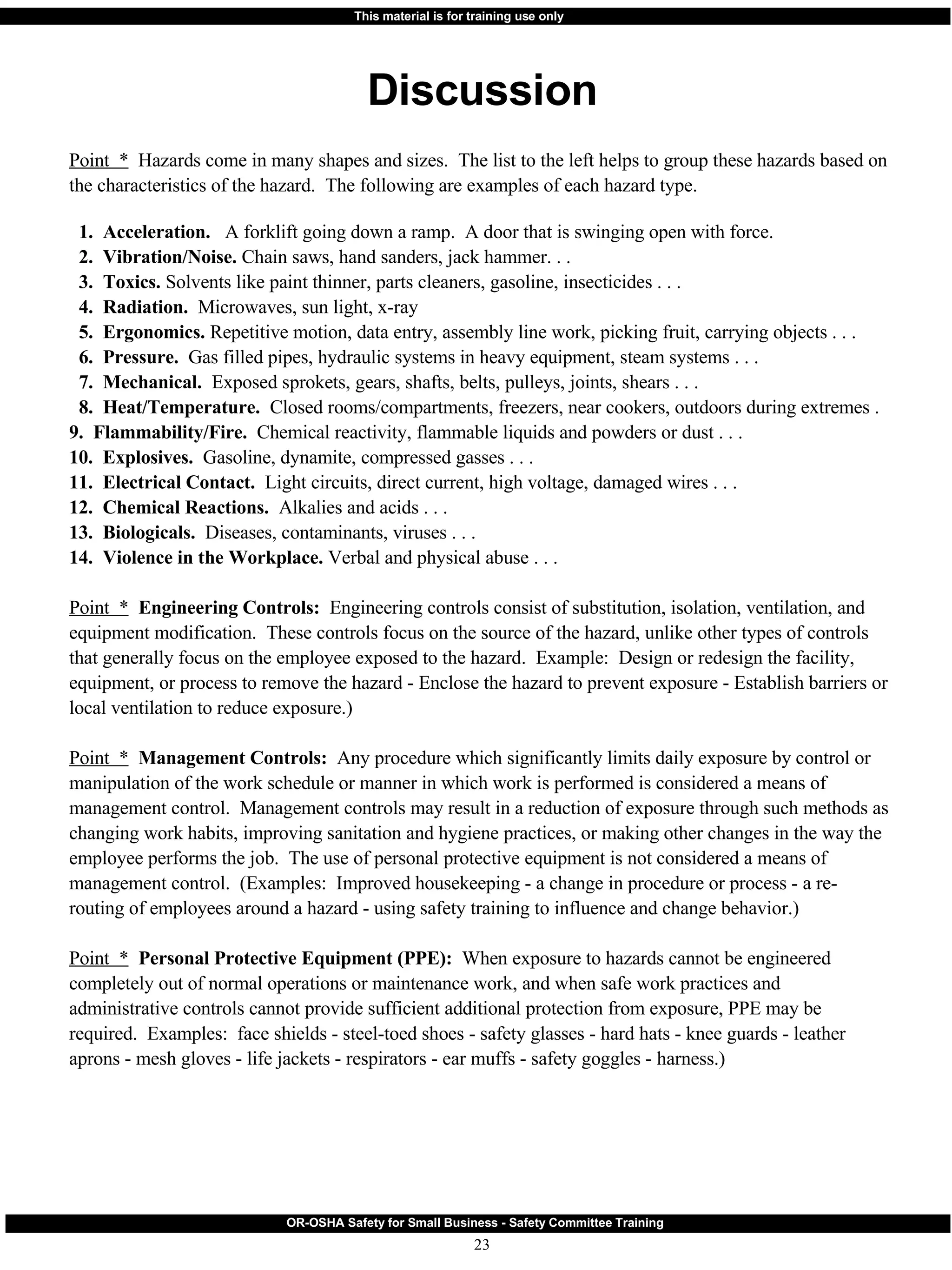 Safety Committe Training | PPT