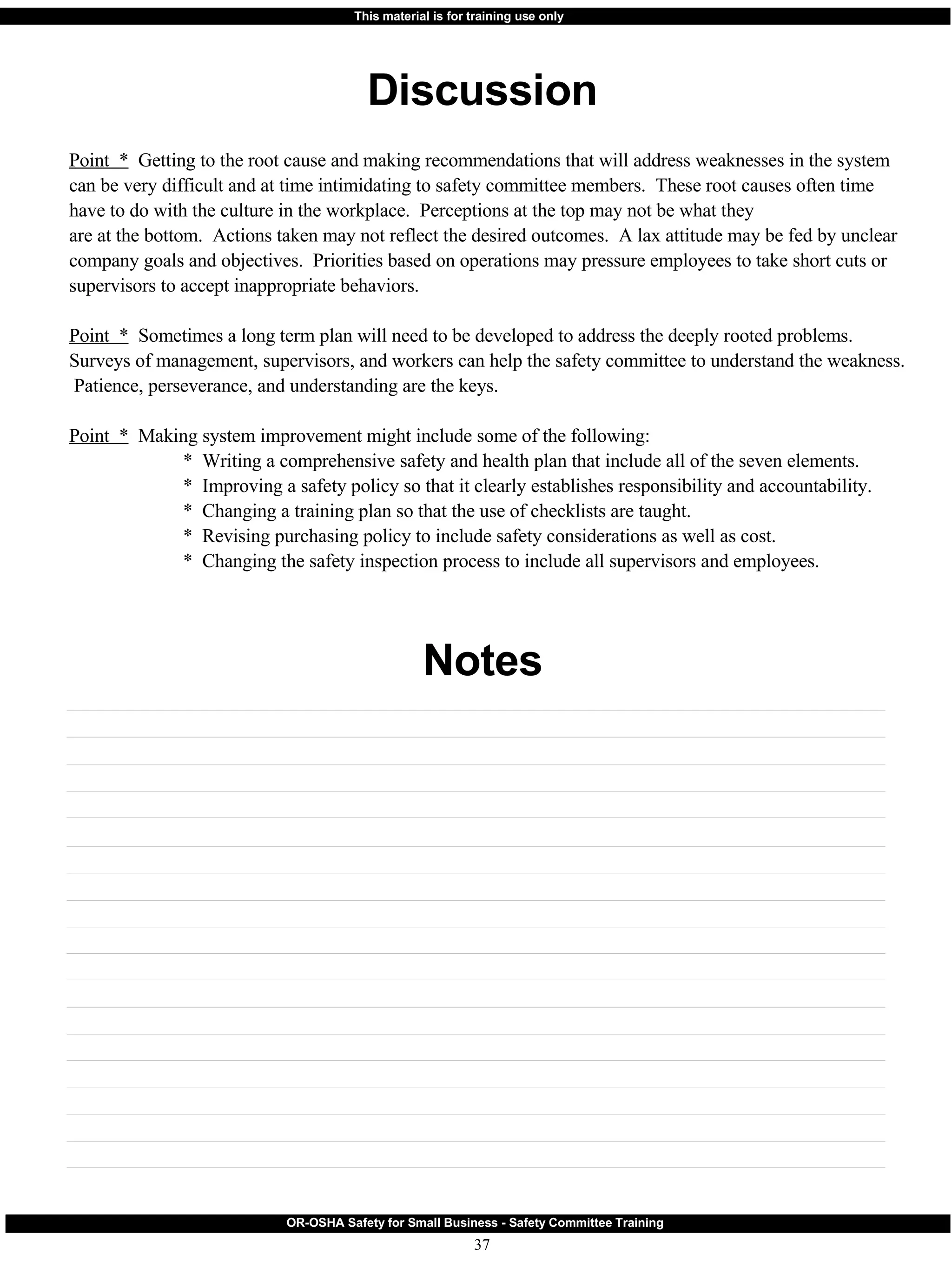 Safety Committe Training | PPT