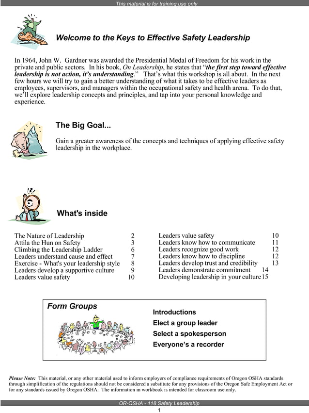 Safety Leadership | PPT