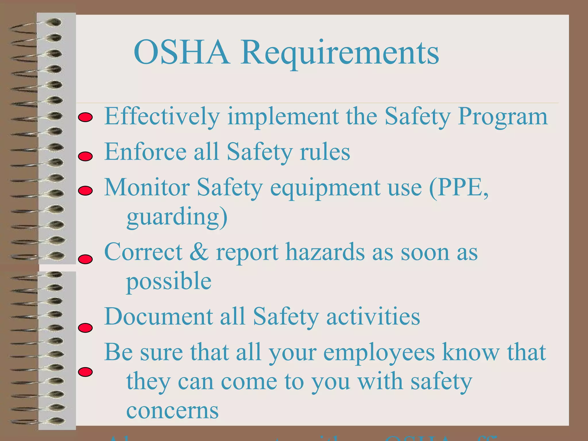 Supervisor Safety Training | PPT