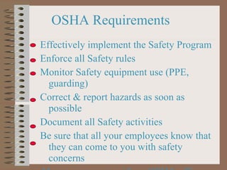 Supervisor Safety Training | PPT