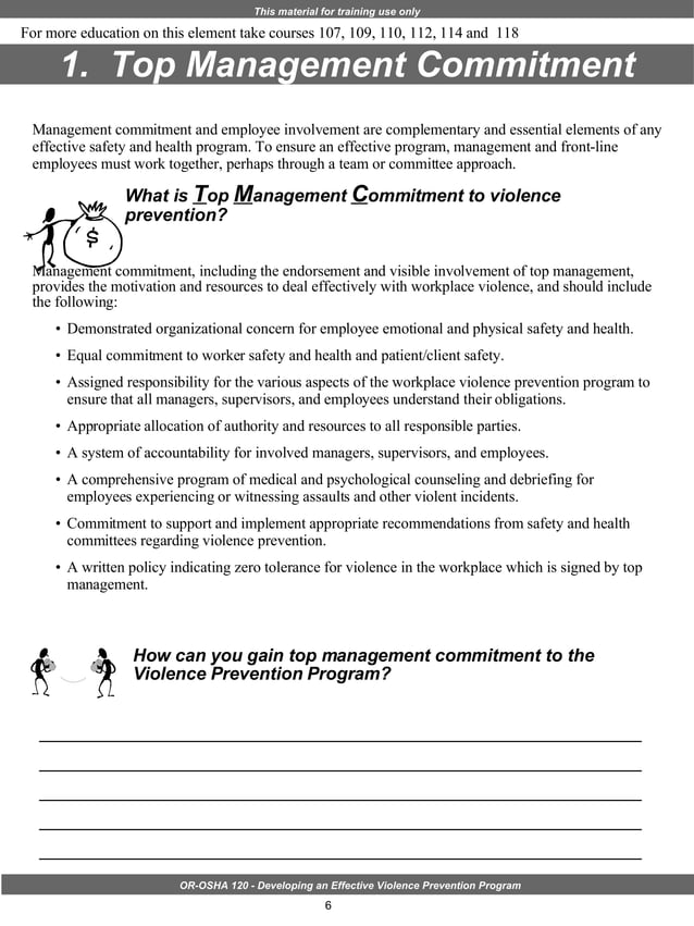 Violence Prevention Training | PPT | Injuries | Diseases and Conditions