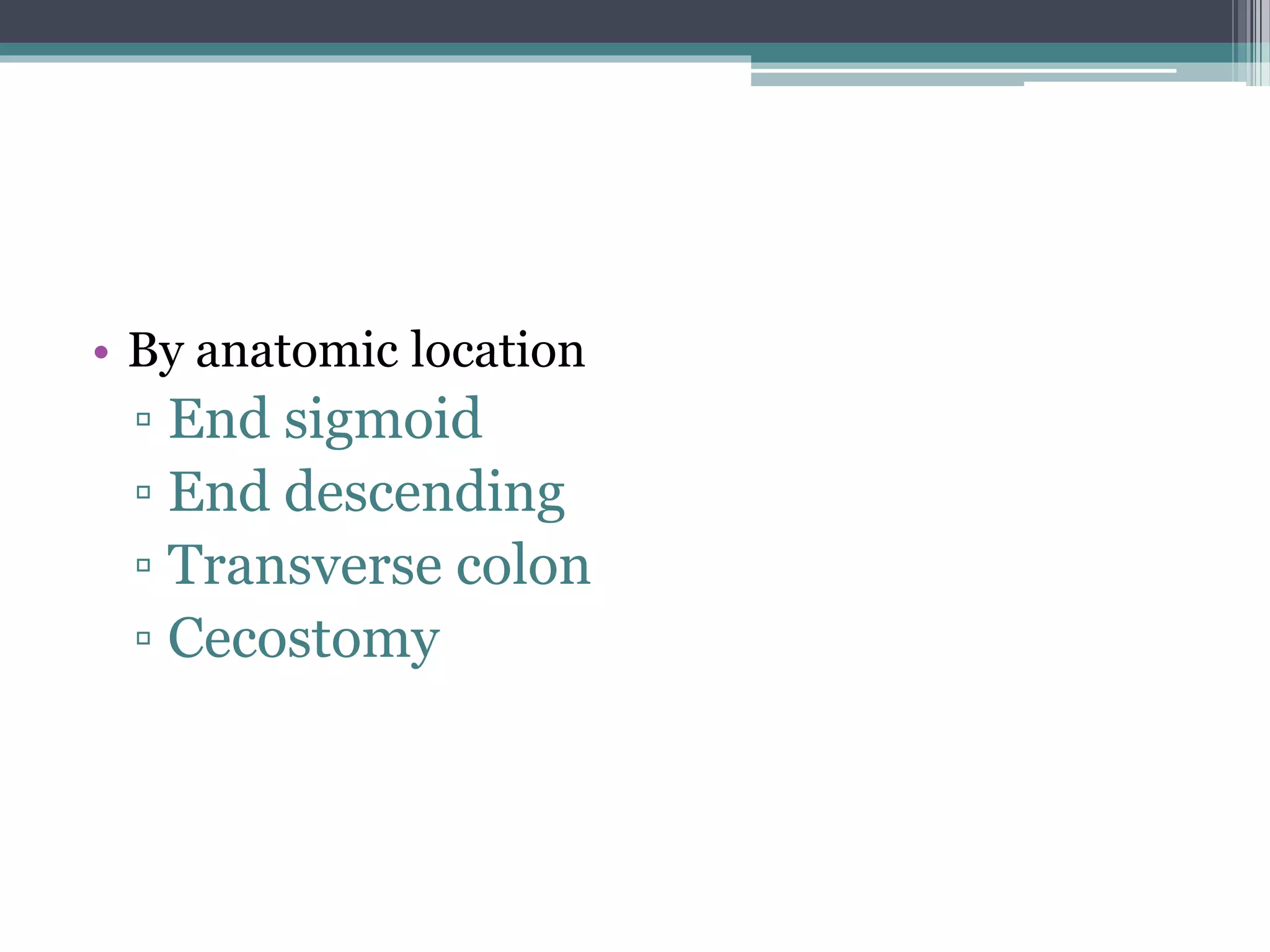 intestinal Stoma | PPTX