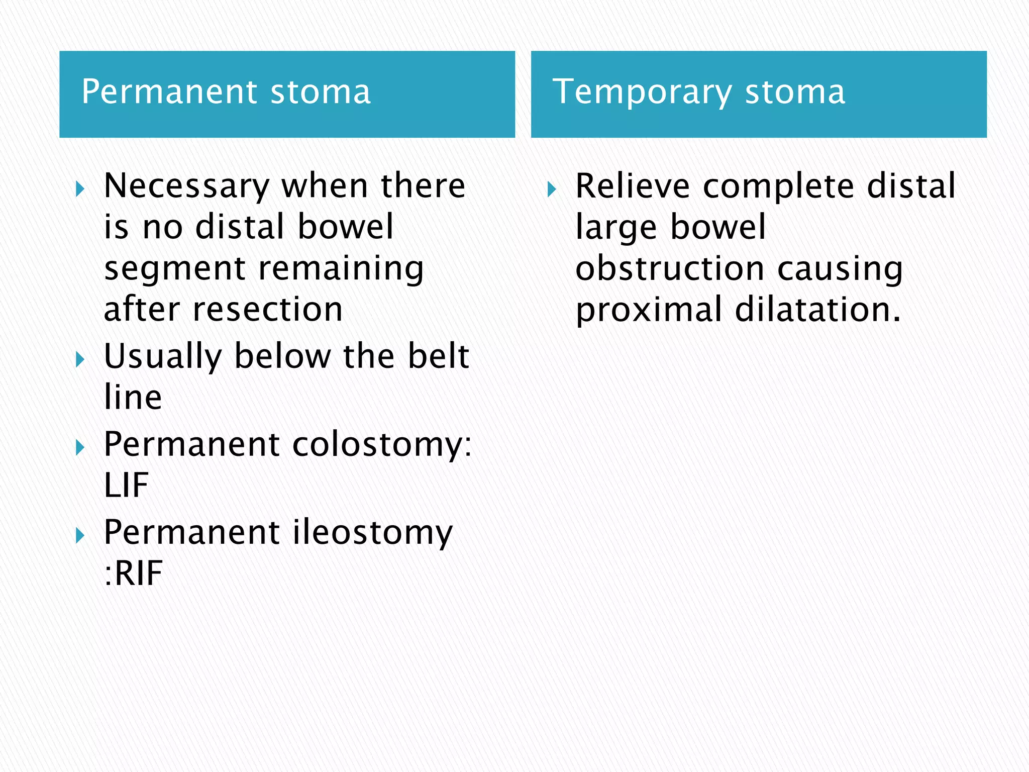 Stoma in surgery | PPT