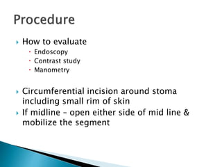 Stoma in surgery | PPT