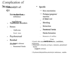 stoma introduction-preerparation and post stoma care | PPTX