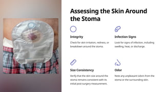 Stoma or (ileostomy and colostomy )and Nursing Care | PPT