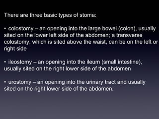 Stoma Therapy - Surgical Nursing | PPT