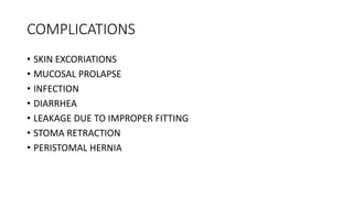 STOMA care..... Ppt x ..................... | PPTX