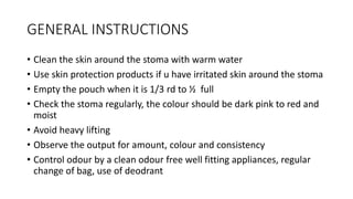 STOMA care..... Ppt x ..................... | PPTX