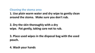 Stoma bag Awareness | PPT