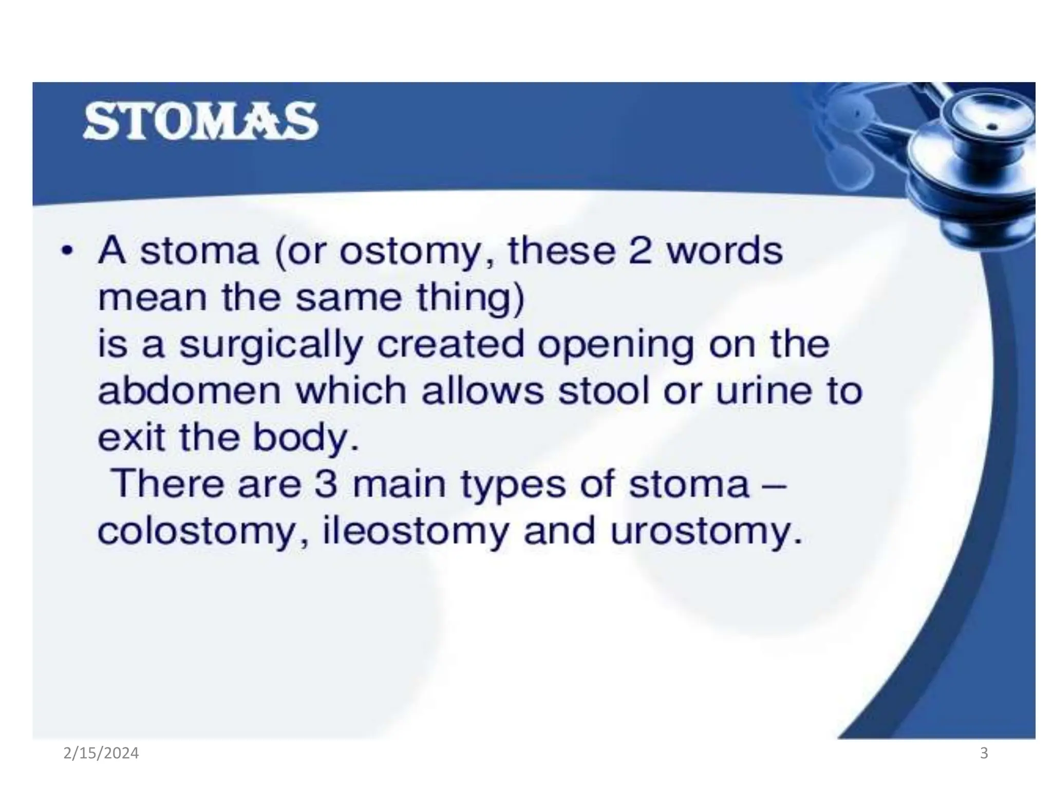 stoma care ppt pediatrics of nursing third grade | PPT