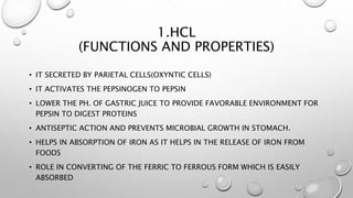 GASTRIC JUICE | PPTX