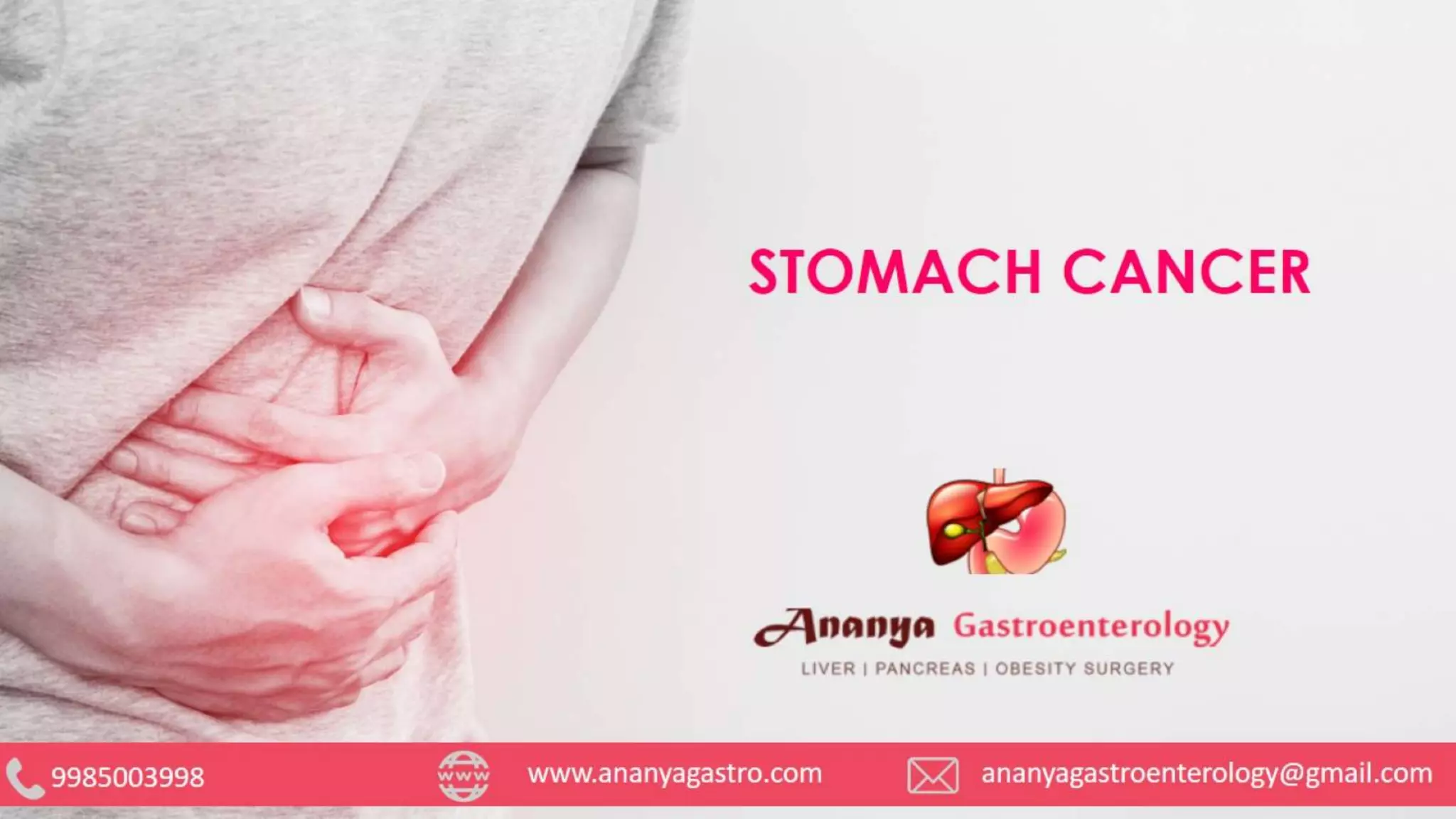 Stomach cancer presentation by Ananya Gastroenterology | PPT