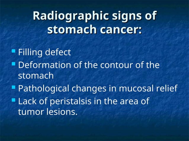 stomach cancer — копия.ppt stomach cancer | PPT