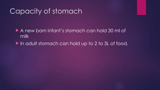 Digestive system/Stomach/gastric juice/nursing | PPTX