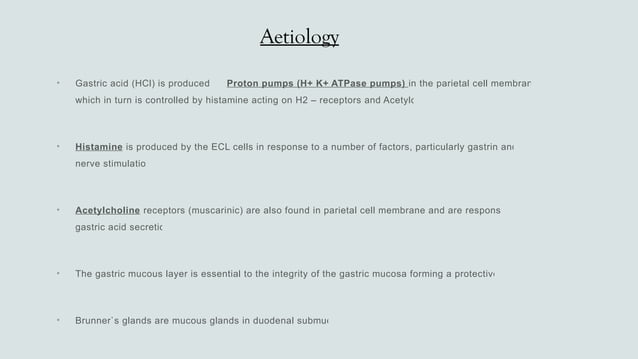 Stomach Peptic ulcer disease Acid peptic disorders | PPT