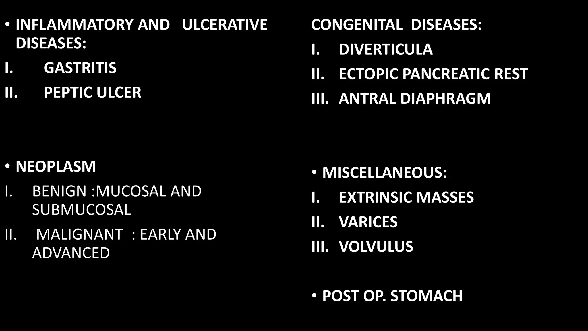 Stomach radiology | PPTX