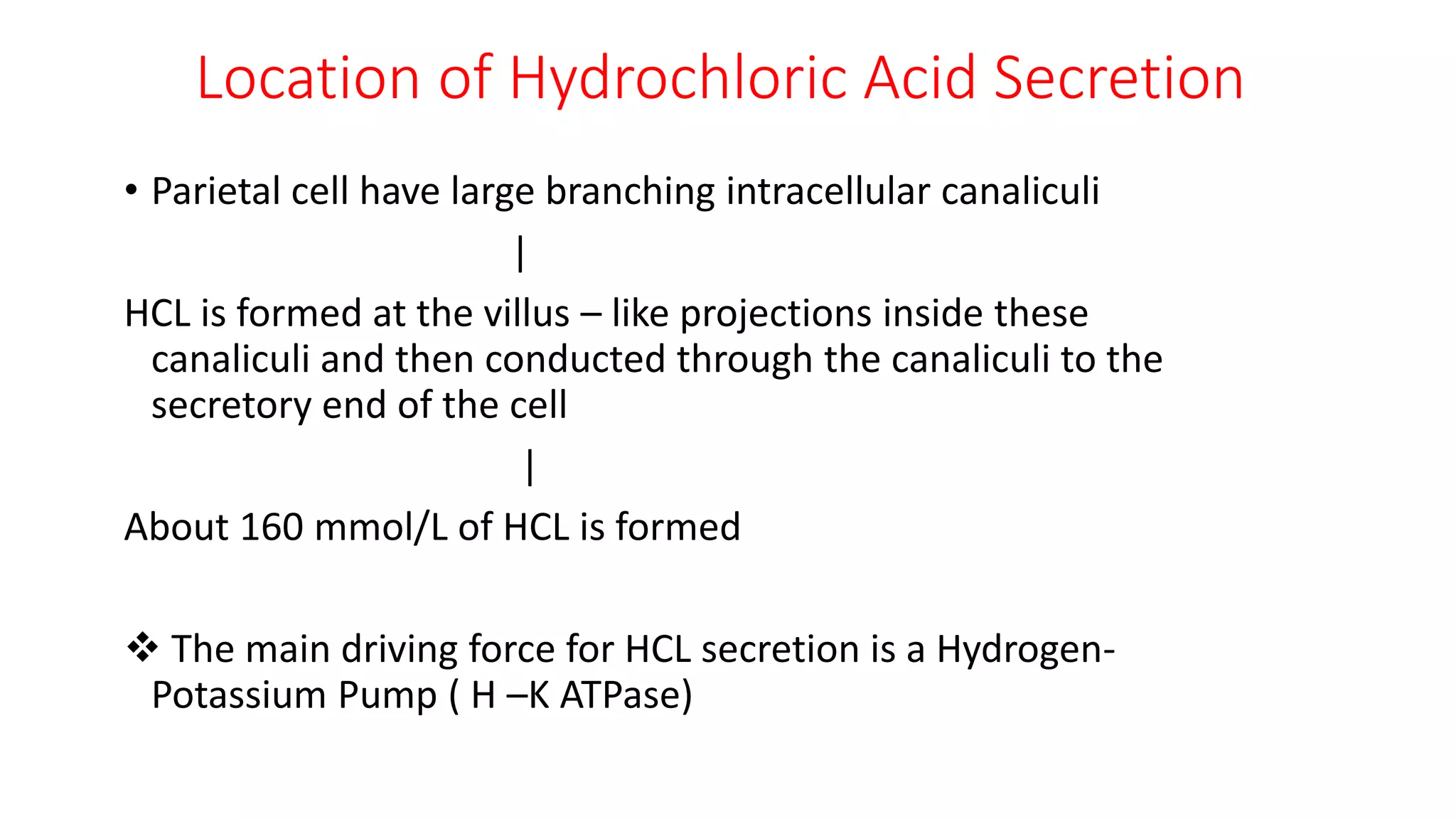 Stomach ANATOMY, FUNCTIONS AND SECRETIONS (the guyton and hall physiology) | PPTX