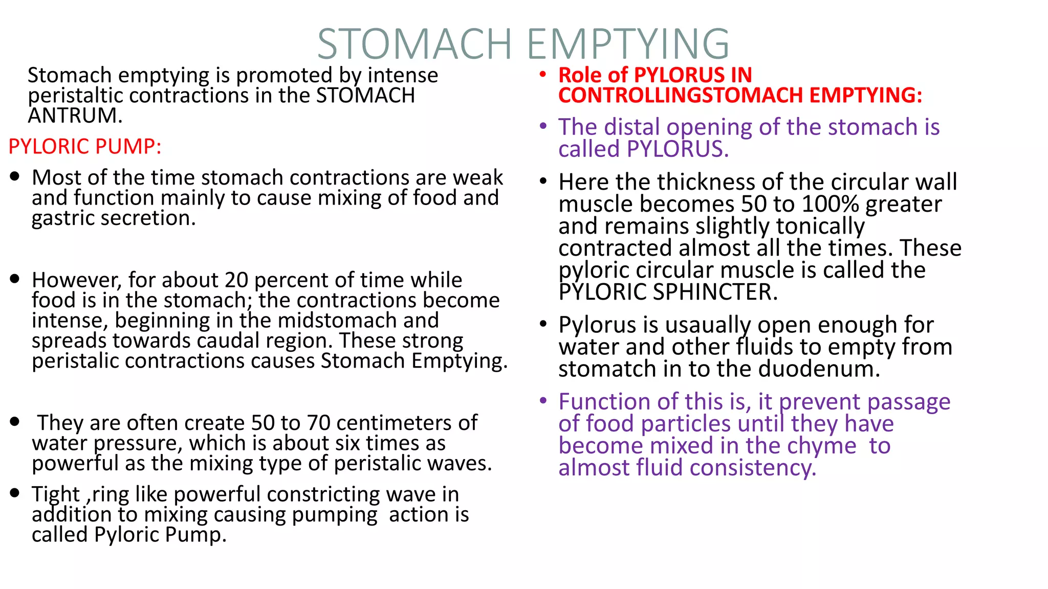 Stomach ANATOMY, FUNCTIONS AND SECRETIONS (the guyton and hall ...