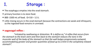 Stomach ANATOMY, FUNCTIONS AND SECRETIONS (the guyton and hall ...