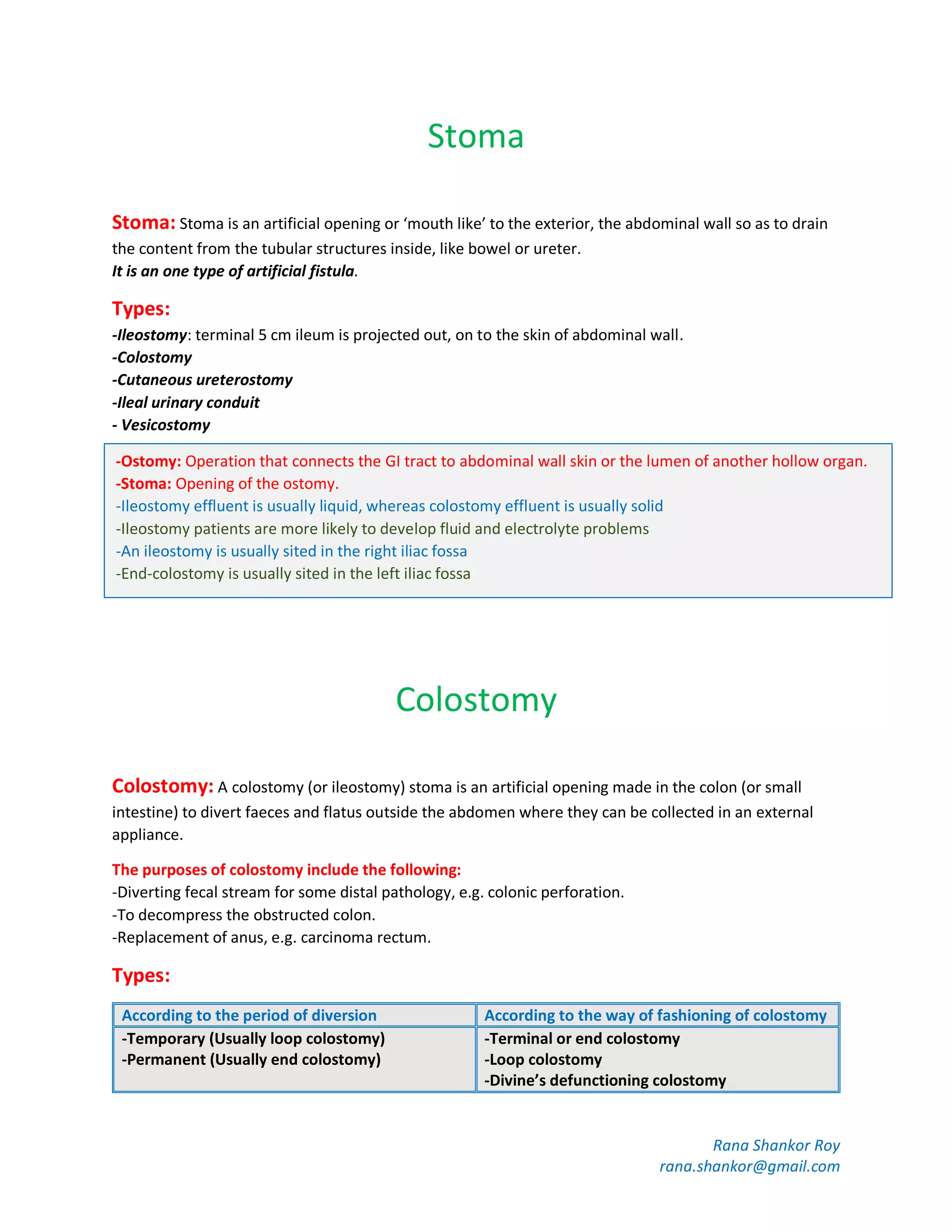 Colostomy | PDF | Digestive Disorders | Diseases and Conditions