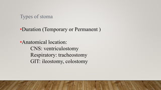 Stoma indication | PPT