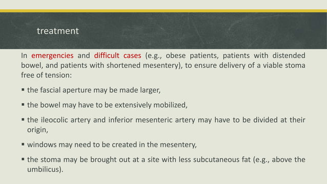 Stomal complication | PPT