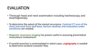 STOMAL RECURRENCE AFTER LARYNGECTOMY-1.pptx
