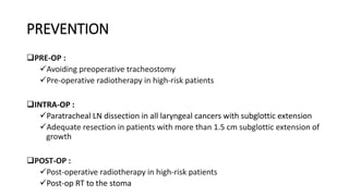 STOMAL RECURRENCE AFTER LARYNGECTOMY-1.pptx