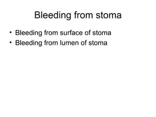 Stoma modules troubleshooting workshop | PPT