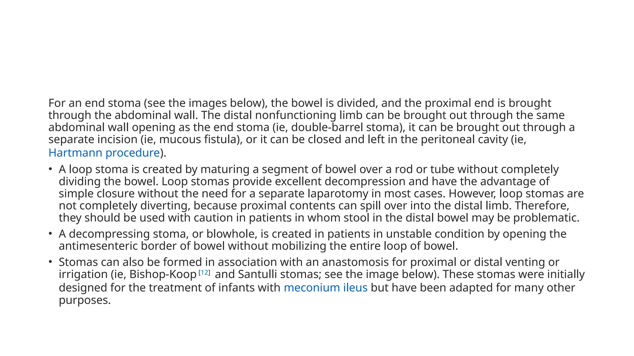 Stoma in abdomen, types and procedure, complication Presentation | PPTX