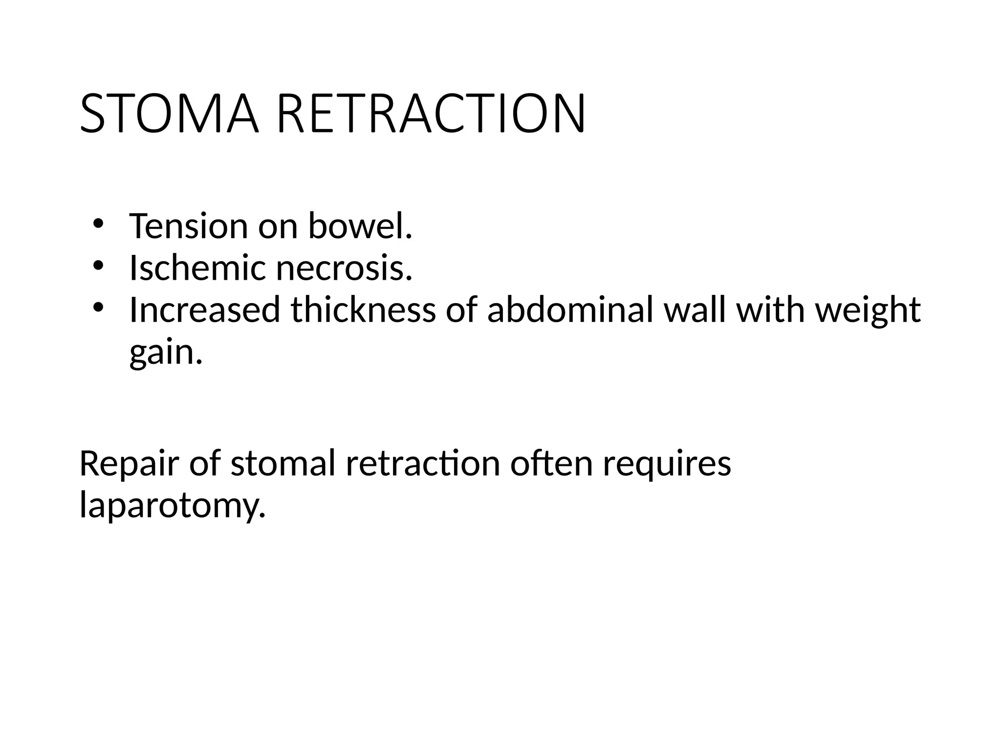 stomas of the abdomen used in abdominal surgeries.pptx