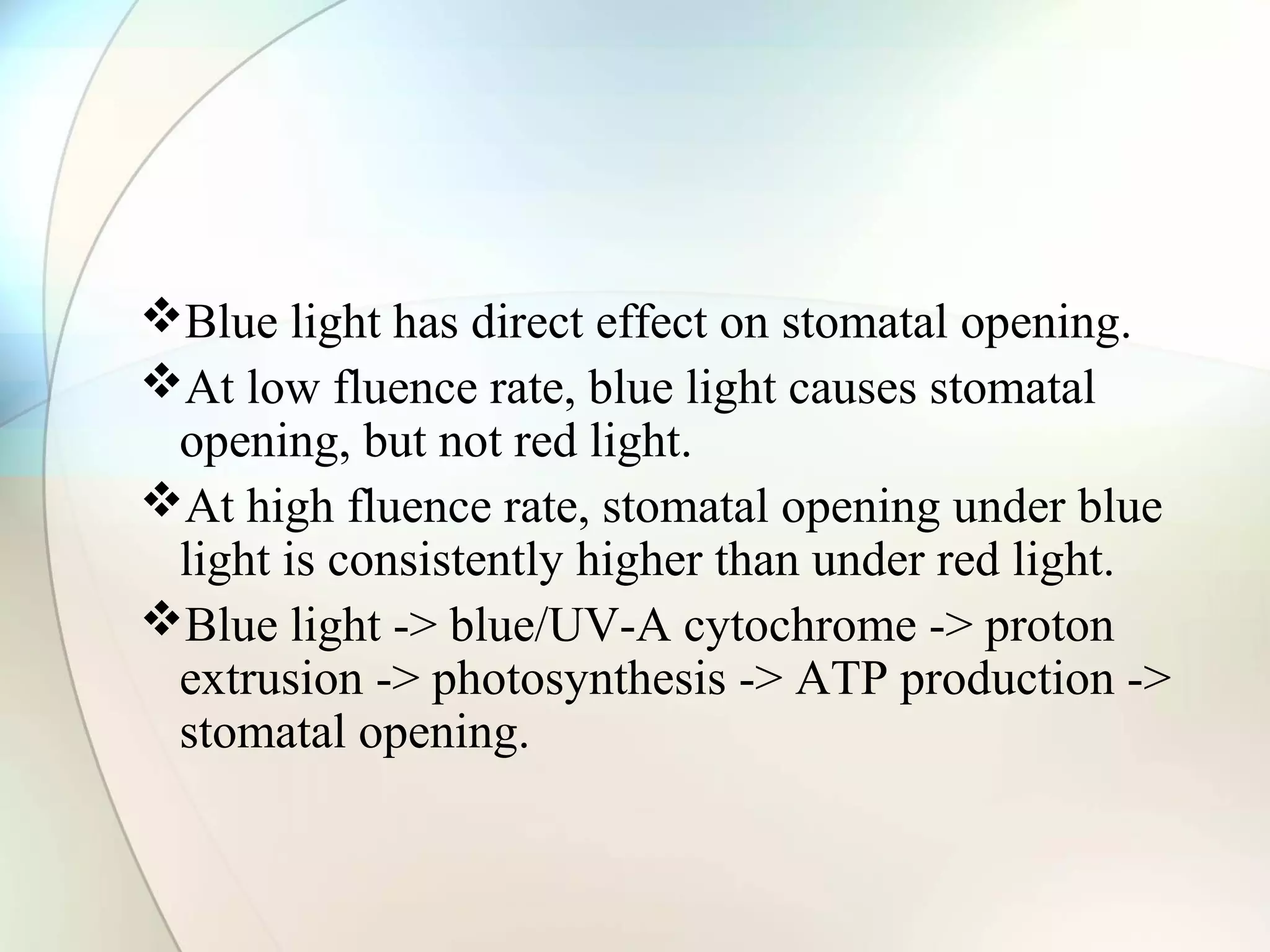 Stomatal regulation | PPT