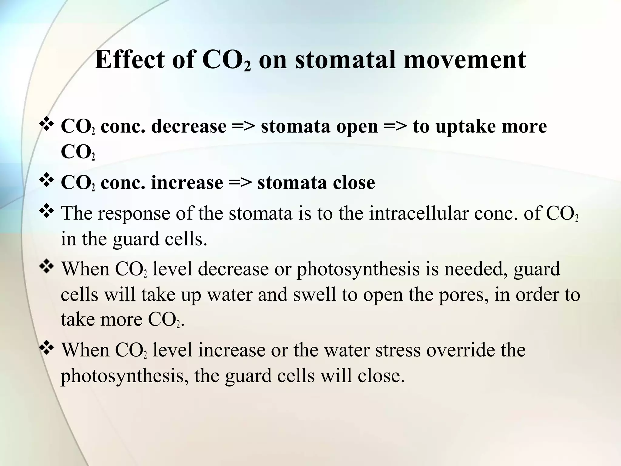 Stomatal regulation | PPT