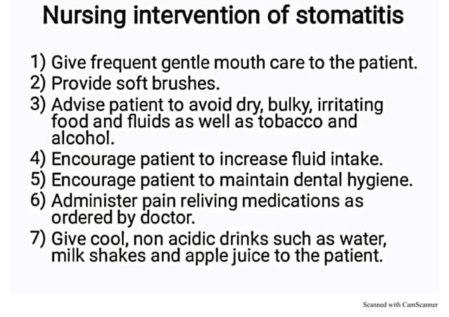 stomatitis | PDF