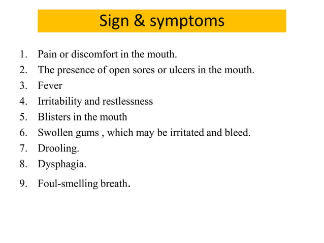 stomatitis.pptx | Oral care | Personal Care