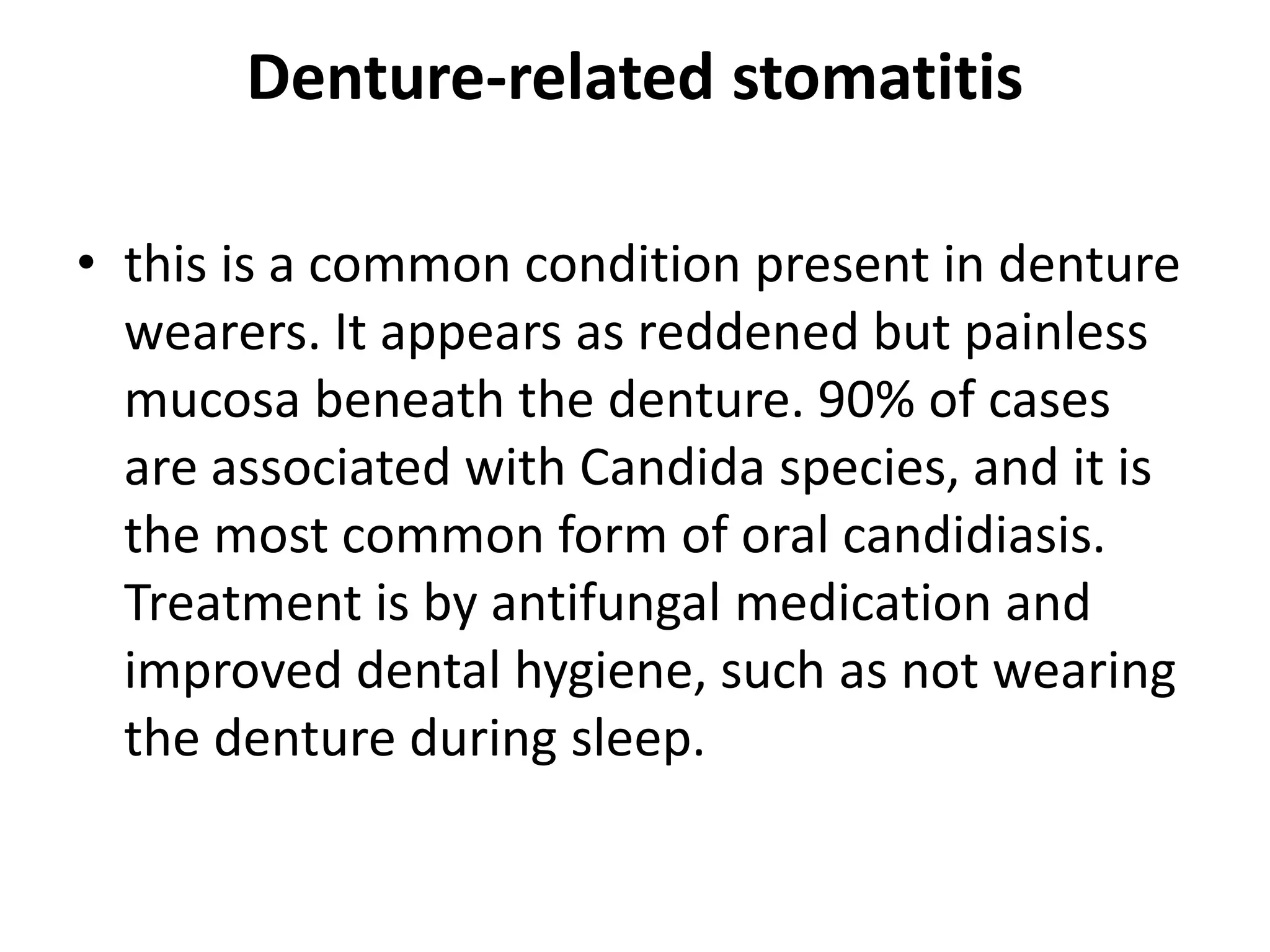 Stomatitis (AHN) | PPTX