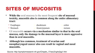 Stomatitis in oncology | PPT