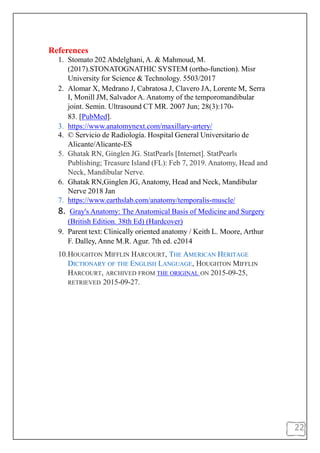 Stomato muscles of mastication dr ahmed reda | PDF