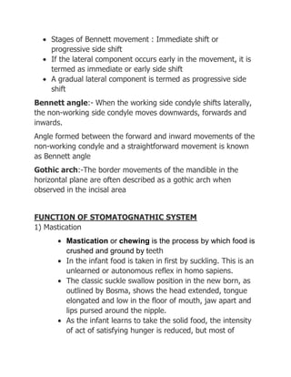 Stomatognathic system | DOCX