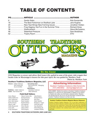 Southern Traditions Outdoors - May/June 2021 | PDF