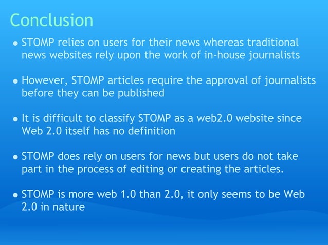 STOMP Presentation | PPT