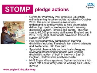 Stomp - one year on presentation july 2017 | PPT | Free Download