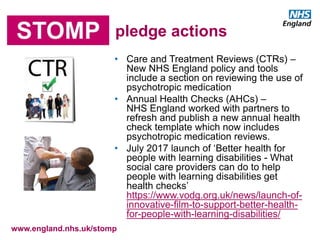 Stomp - one year on presentation july 2017 | PPTX