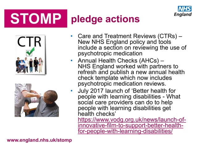 Stomp - one year on presentation july 2017 | PPT | Free Download