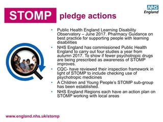 Stomp - one year on presentation july 2017 | PPTX