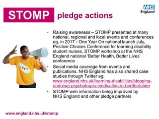 Stomp - one year on presentation july 2017 | PPTX