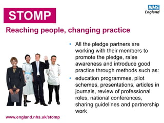 Stomp - one year on presentation july 2017 | PPTX